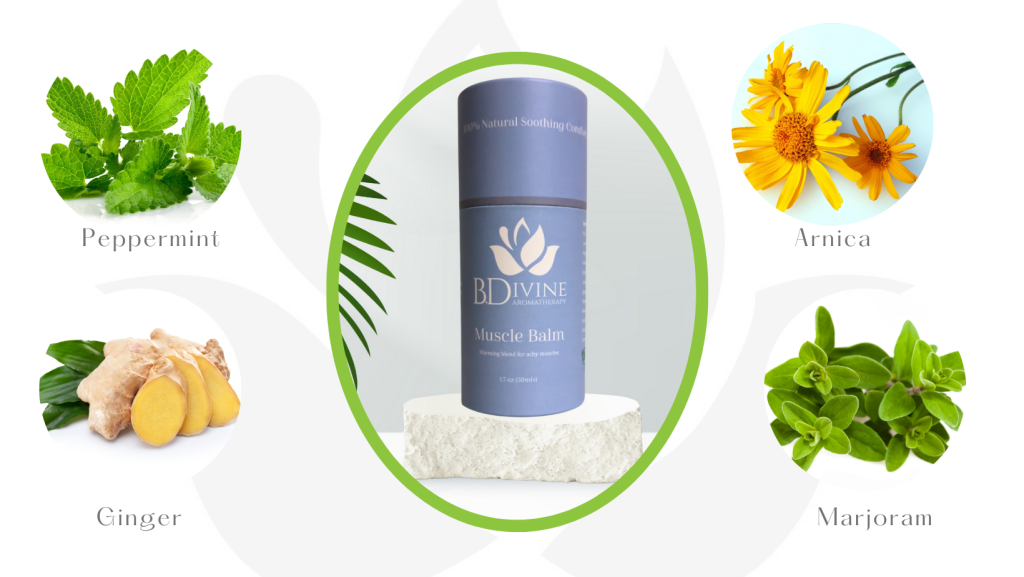 Muscle Balm Relief | B. Divine Aromatherapy