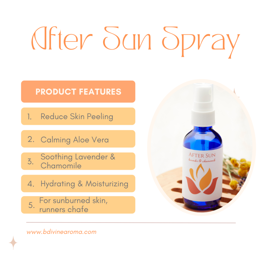 After Sun Rescue Spray | B. Divine Aromatherapy