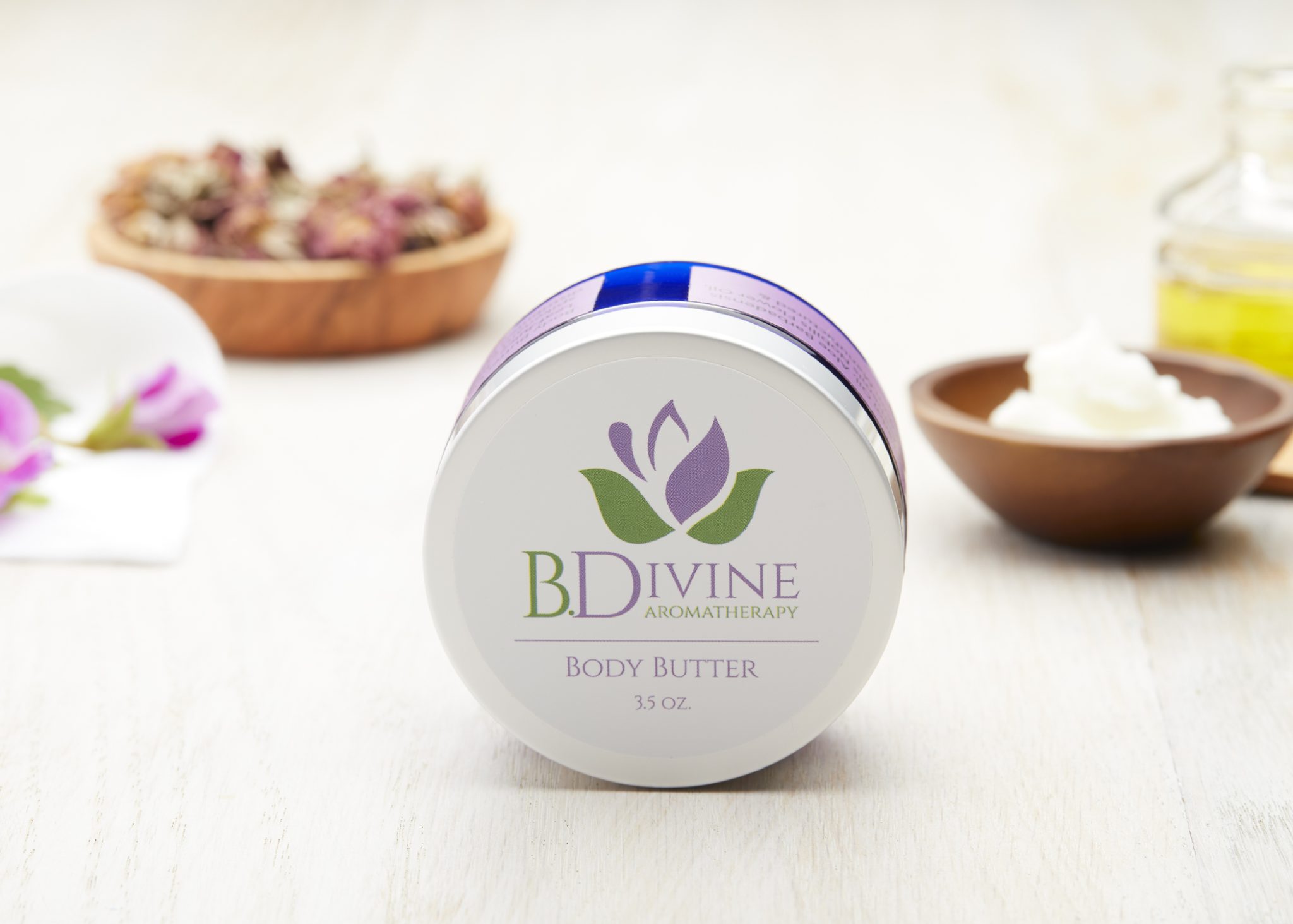 Lavender-Chamomile Body Butter | B. Divine Aromatherapy