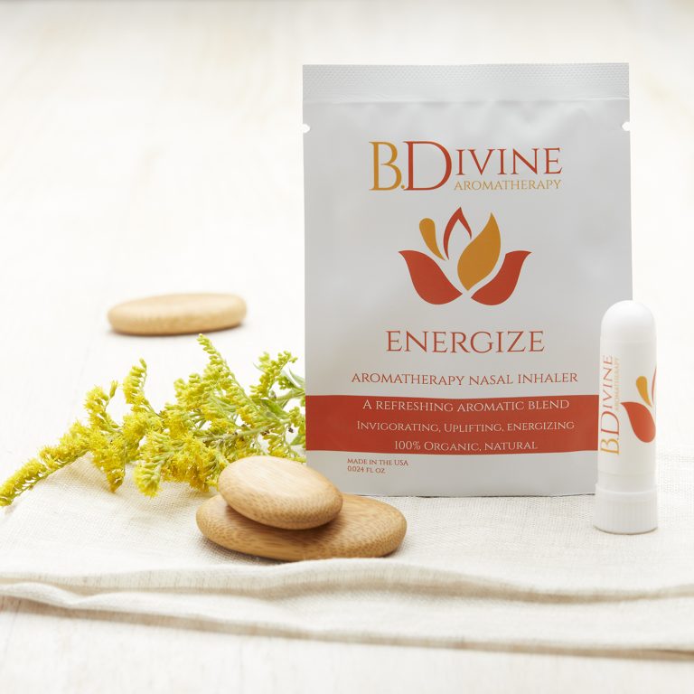 Energize Essential Oil Inhaler | B. Divine Aromatherapy