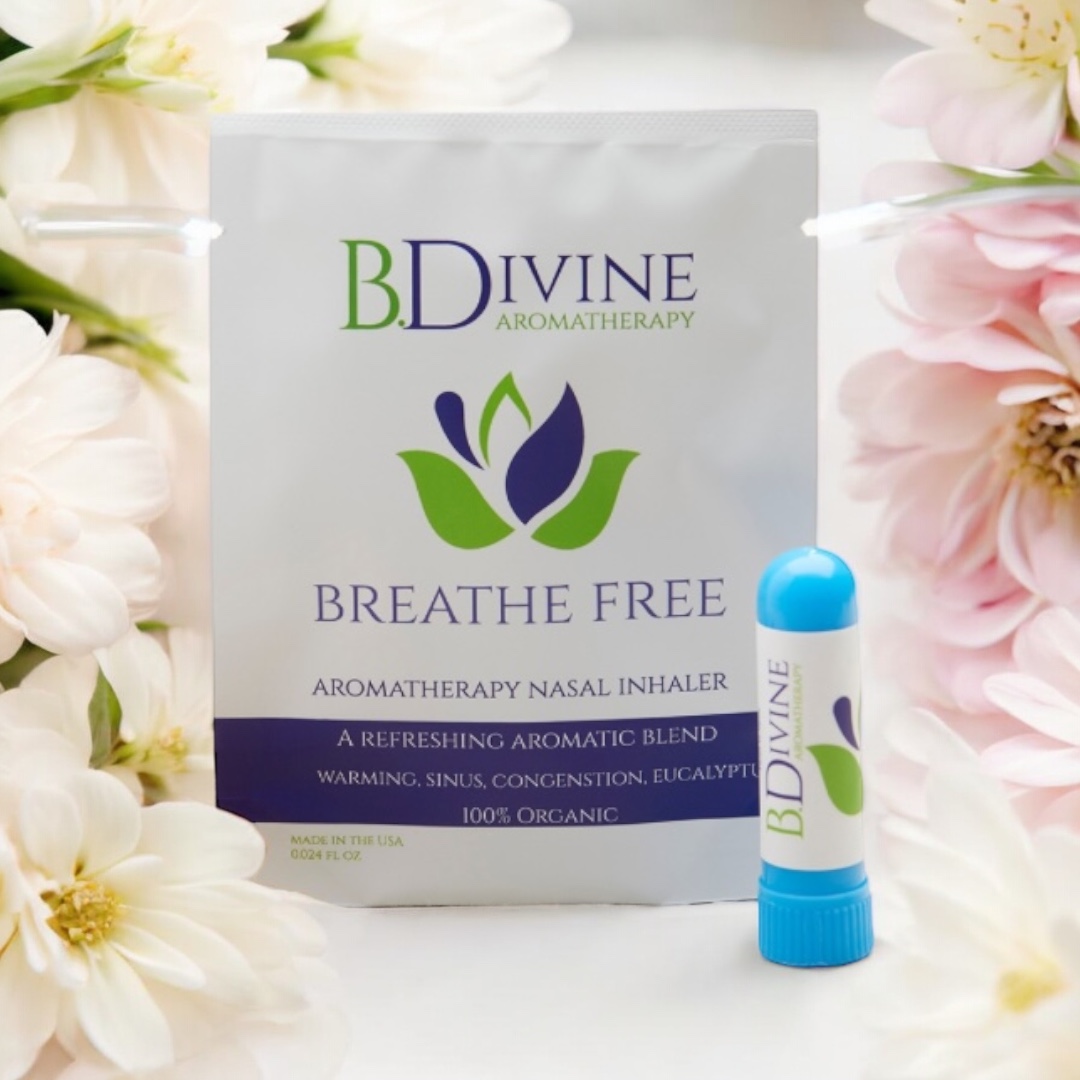 Breathe-Free Aromatherapy Inhaler | B. Divine Aromatherapy