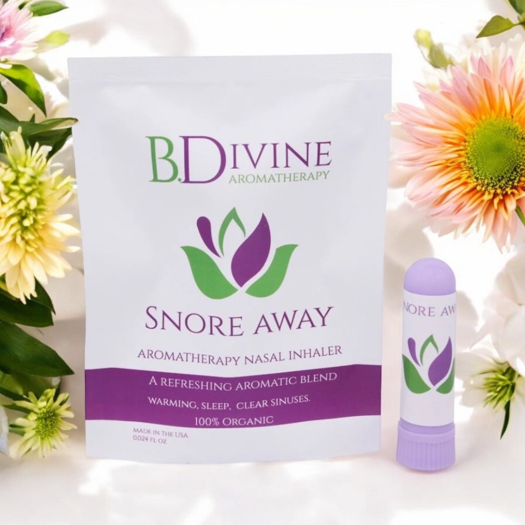 Snore Away Essential Oil Inhaler | B. Divine Aromatherapy